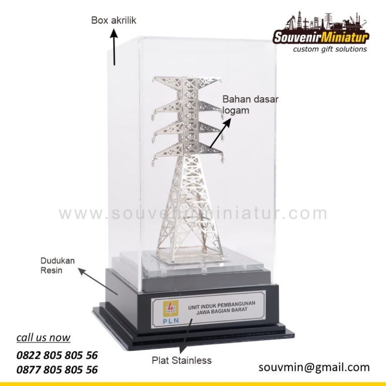 Miniatur Tower Sutet Unit Induk Pembangunan Jawa Bagian Barat
